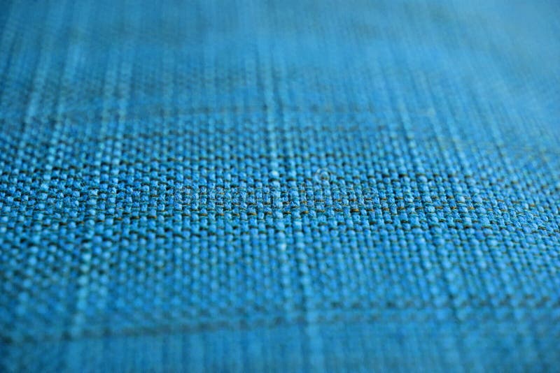 Light Blue Fabric Texture. Blue Cloth Background. Close Up View of Blue ...
