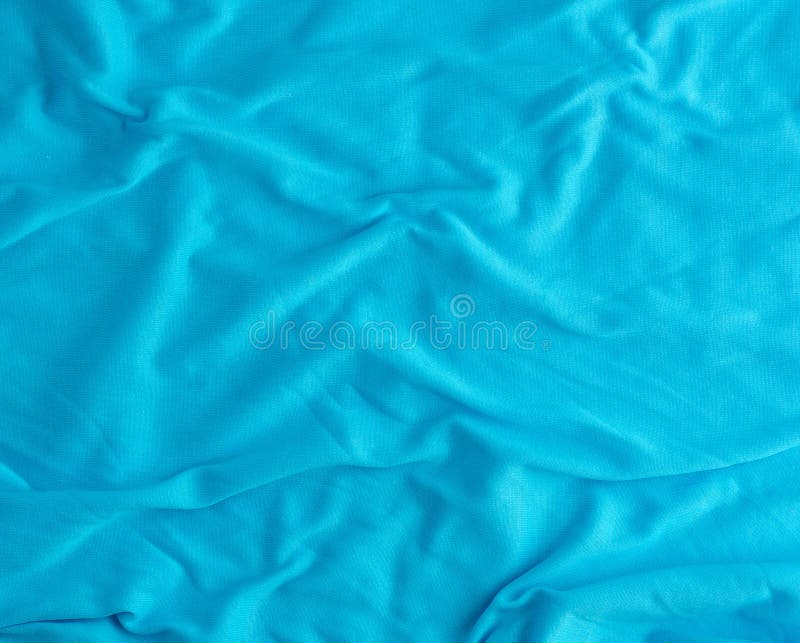 Light Blue Fabric Texture with Waves, Element for Designer Stock Photo ...