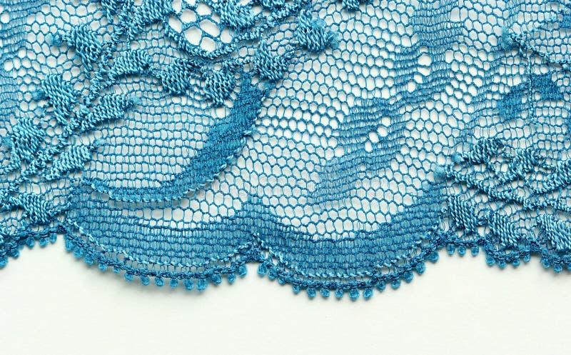 Light Blue Flowers Lace Material Texture Macro Shot Stock Image - Image ...