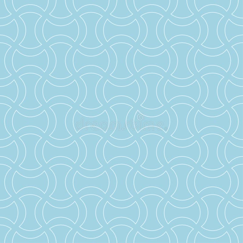 Light Blue Geometric Design. Seamless Pattern Stock Vector ...