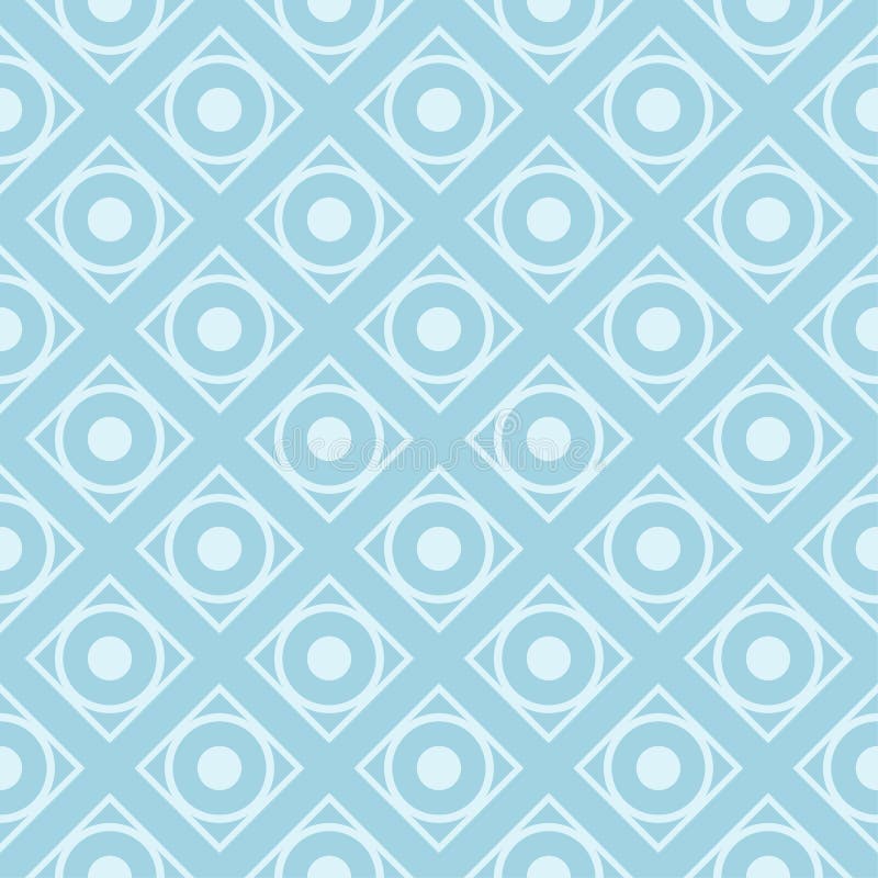 Light Blue Geometric Print. Seamless Pattern Stock Vector ...