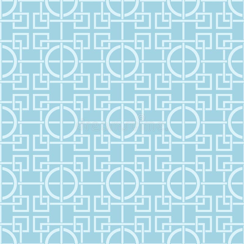 Light Blue Geometric Print. Seamless Pattern Stock Vector ...