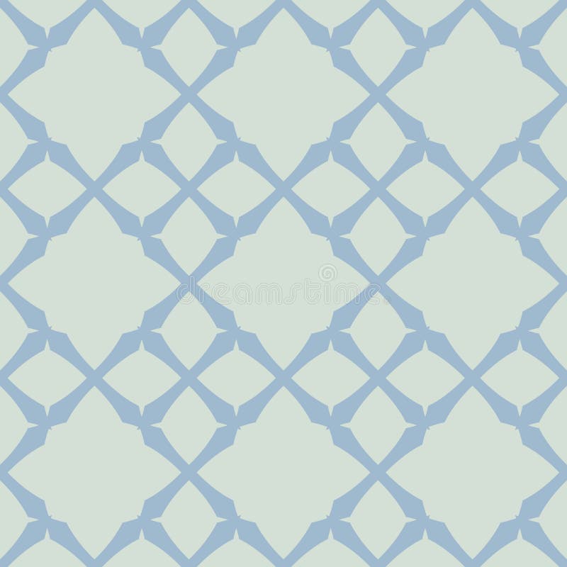 Light Blue Geometric Seamless Pattern with Diamonds, Rhombuses Stock ...