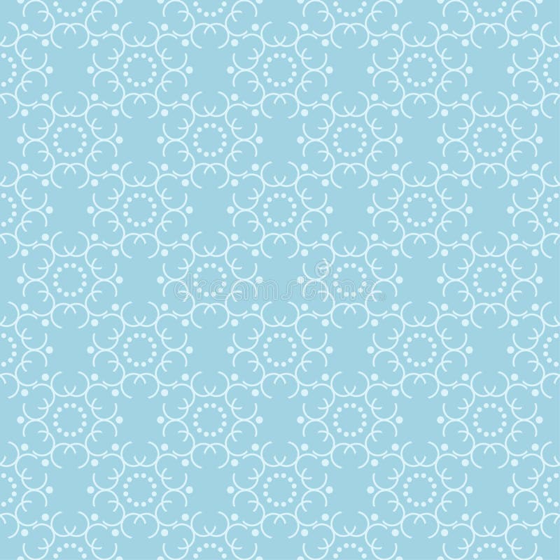 Light Blue Geometric Seamless Pattern Stock Vector - Illustration of ...