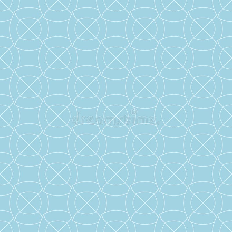 Light Blue Geometric Seamless Pattern Stock Vector - Illustration of ...