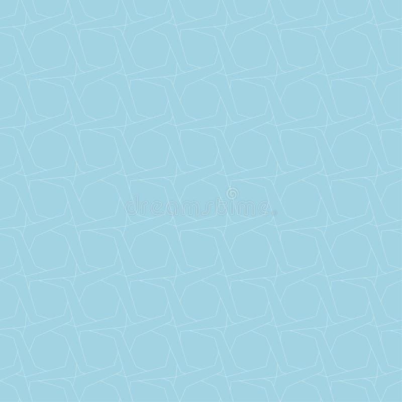 Light Blue Geometric Seamless Pattern Stock Vector - Illustration of ...