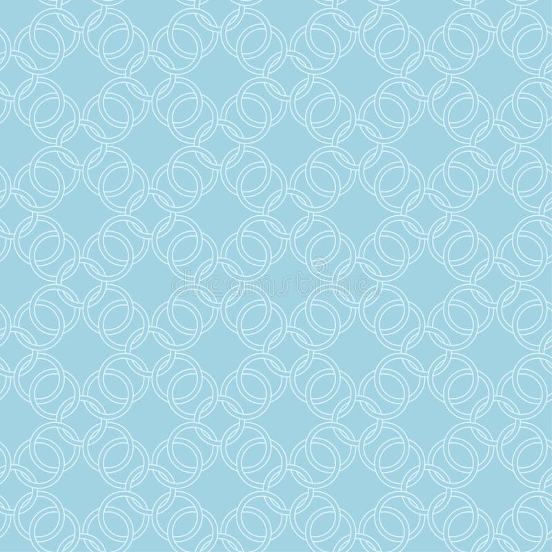 Light Blue Geometric Seamless Pattern Stock Vector - Illustration of ...