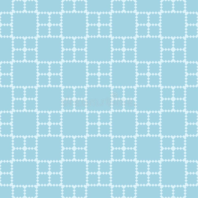 Light Blue Geometric Seamless Pattern Stock Vector - Illustration of ...