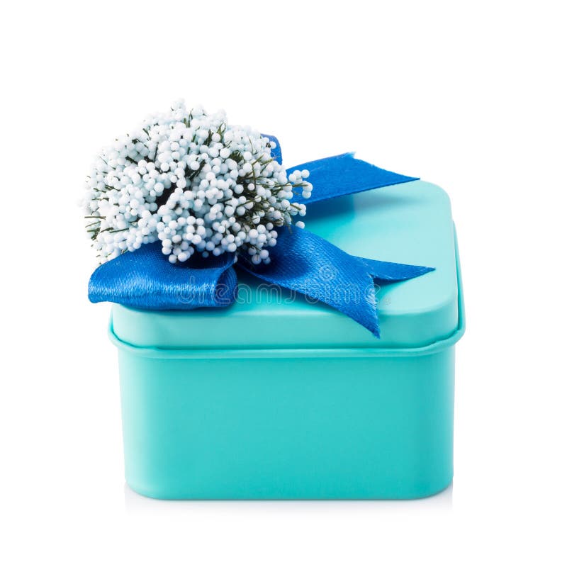 Light blue gift box stock photo. Image of pale, azure - 85238710