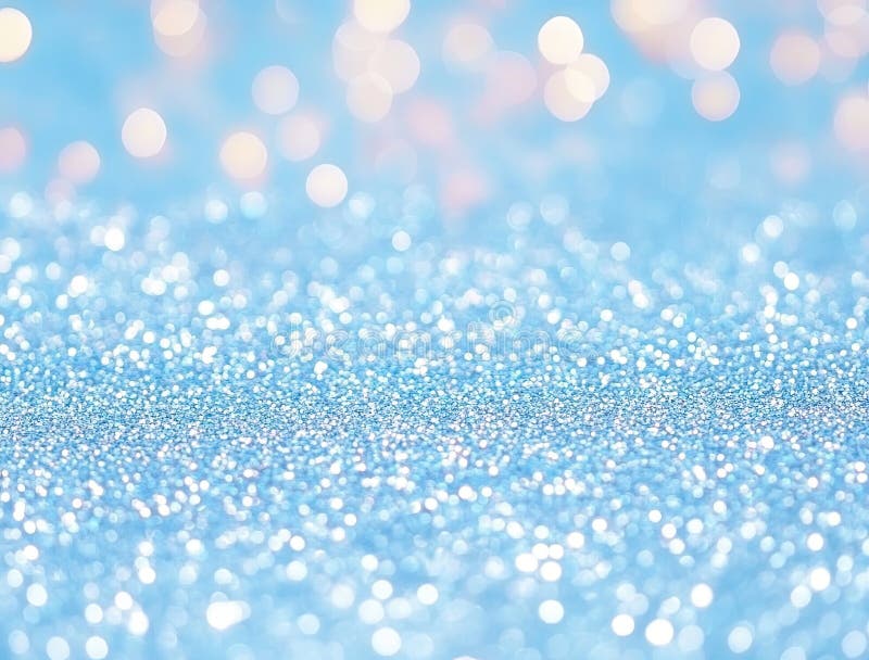 Light Blue Glitter Background Stock Image - Image of texture, light ...