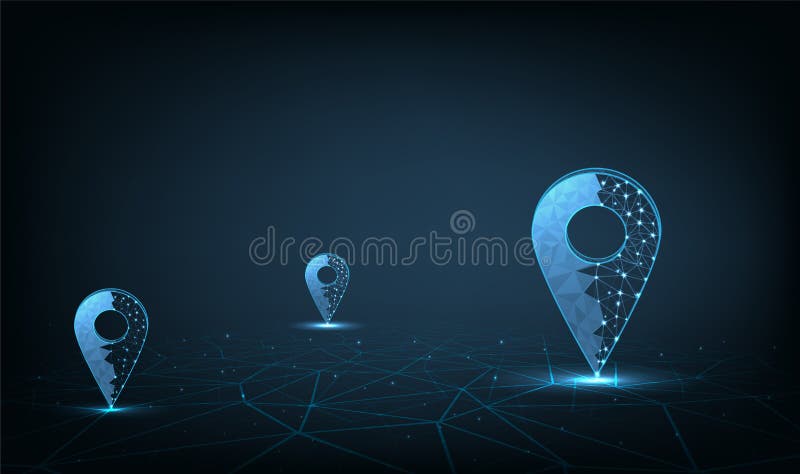 Gps Blue Tech Background Stock Illustrations – 714 Gps Blue Tech ...