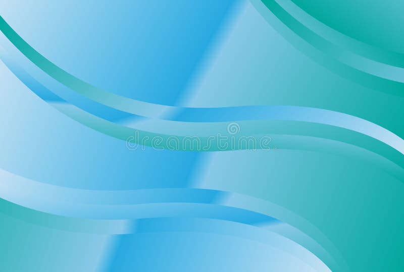 Light Blue Gradient Wave Background Beautiful Elegant Illustration ...