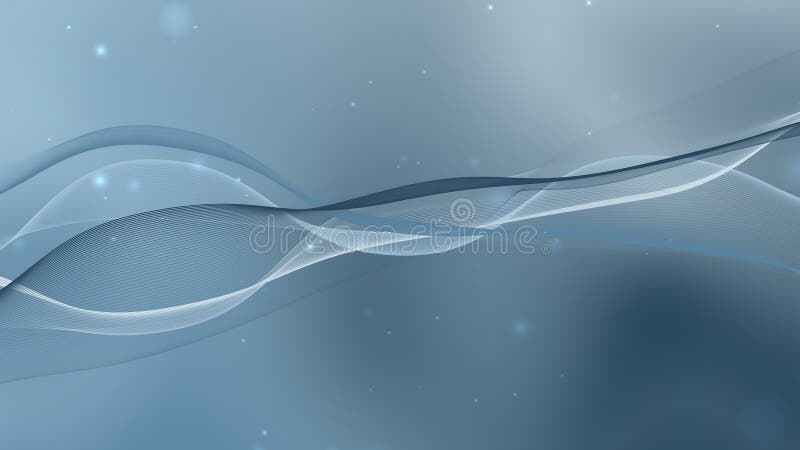 Light Blue Gradient Waves with Smooth Abstract Motion Design Stock ...