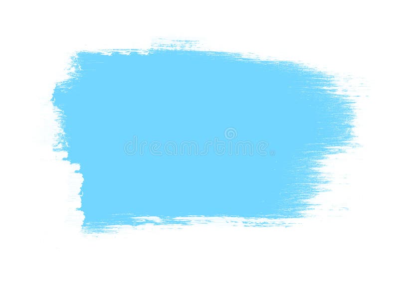 Light Blue Color Graphic Color Brush Strokes Patches Stock Photo ...