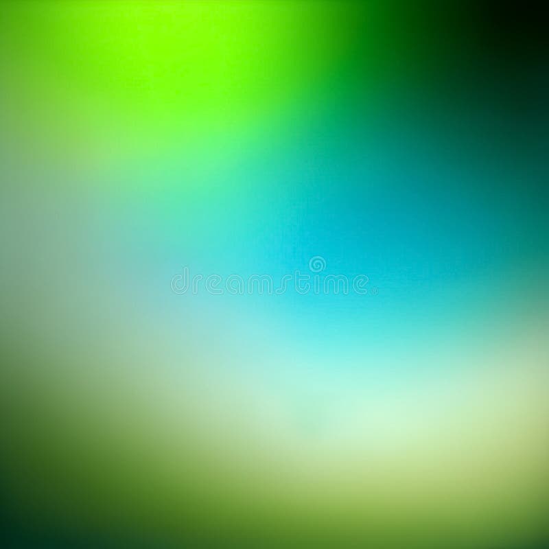 Light Blue and Green Abstract Blurred Gradient Background. Gradient ...