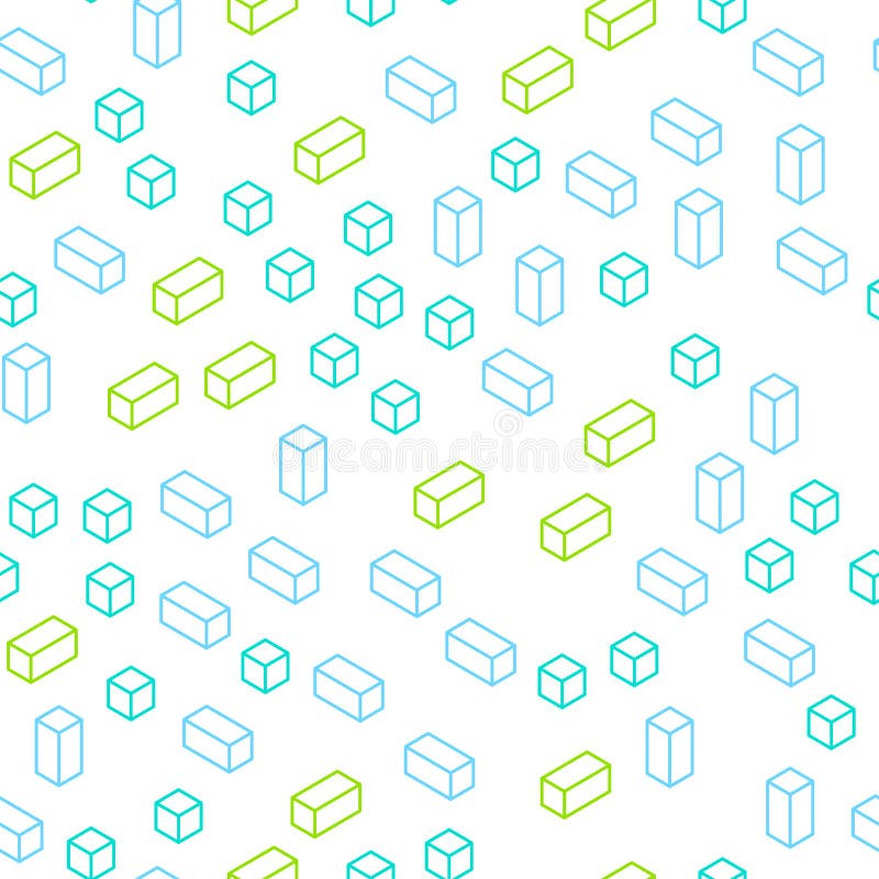 Light Blue Isometric Grid Seamless Pattern Stock Illustrations – 135 ...