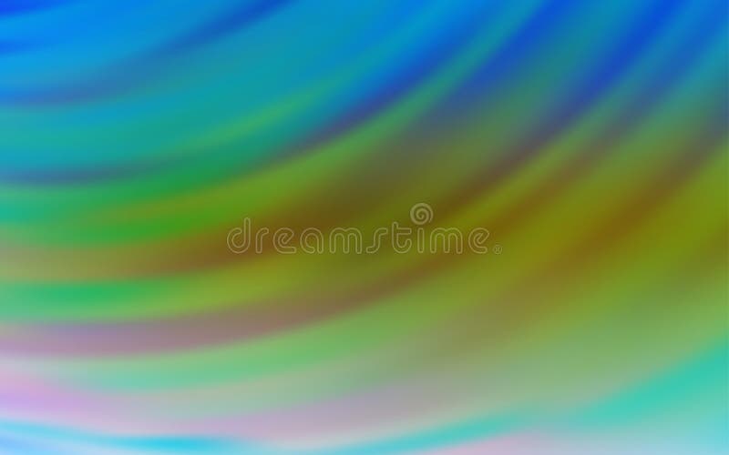 Light Blue Green Vector Texture With Wry Lines Stock Vector