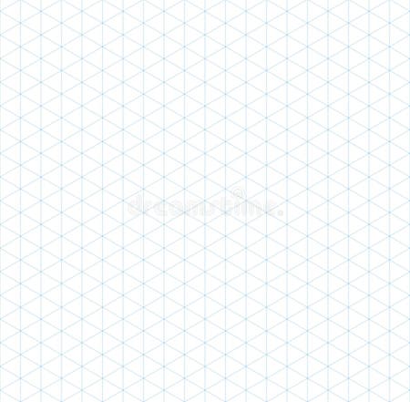 Light Blue Isometric Grid Seamless Pattern Stock Vector - Illustration ...