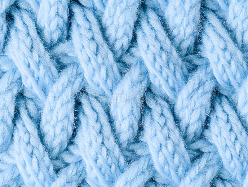 Light Blue Knitted Fabric Texture Background Stock Illustration ...