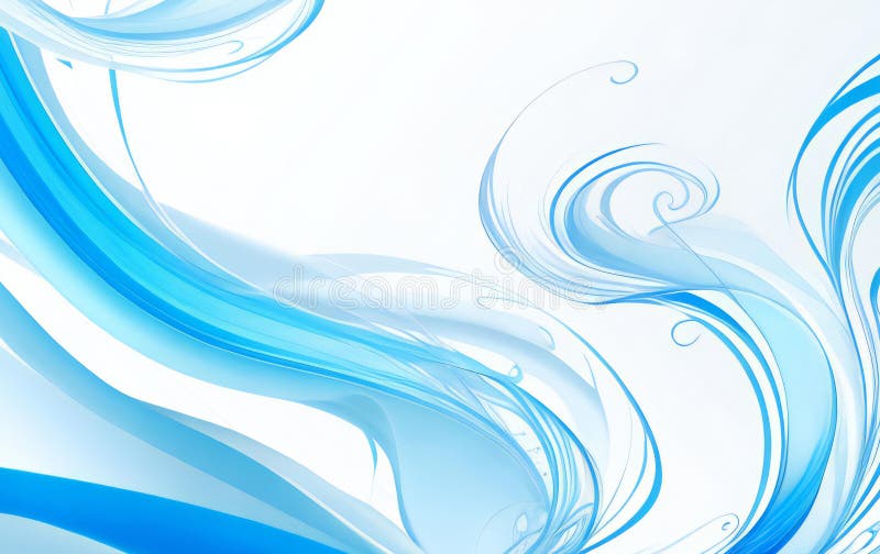 Light Blue Line Banner Background Blue and White Backdrop ...