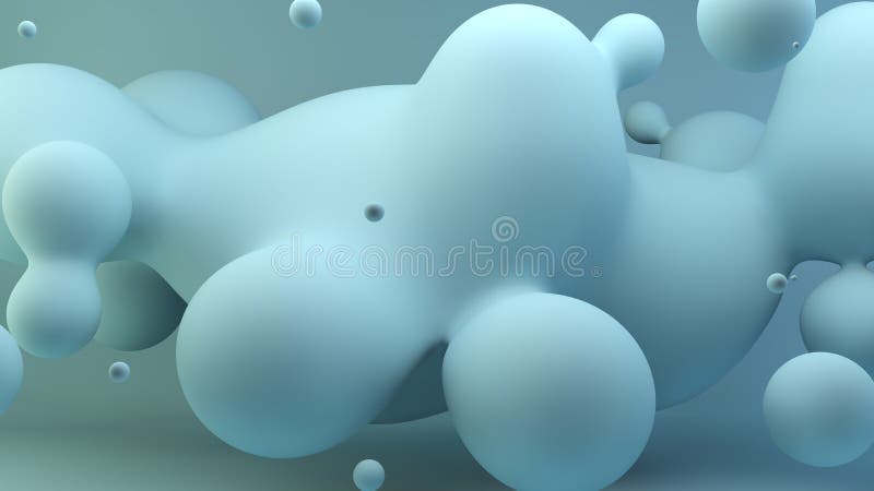 Light Blue Liquid Shape Background Stock Illustration - Illustration of ...