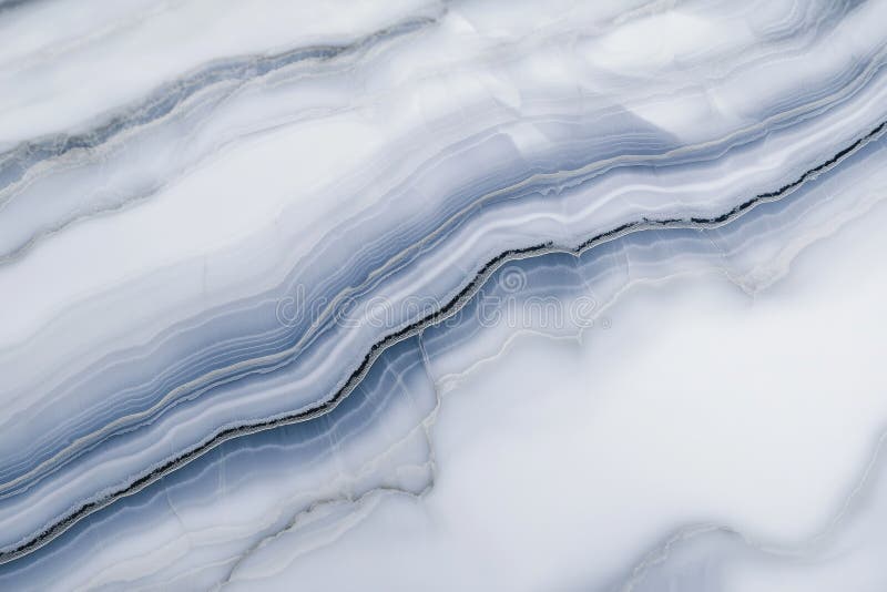 Light Blue Marble Showing Wavy Pattern Creating Modern Background Stock ...
