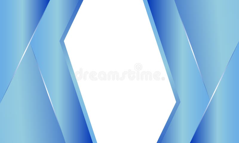 Light Blue Metallic Triangle Shape White Background Stock Vector ...