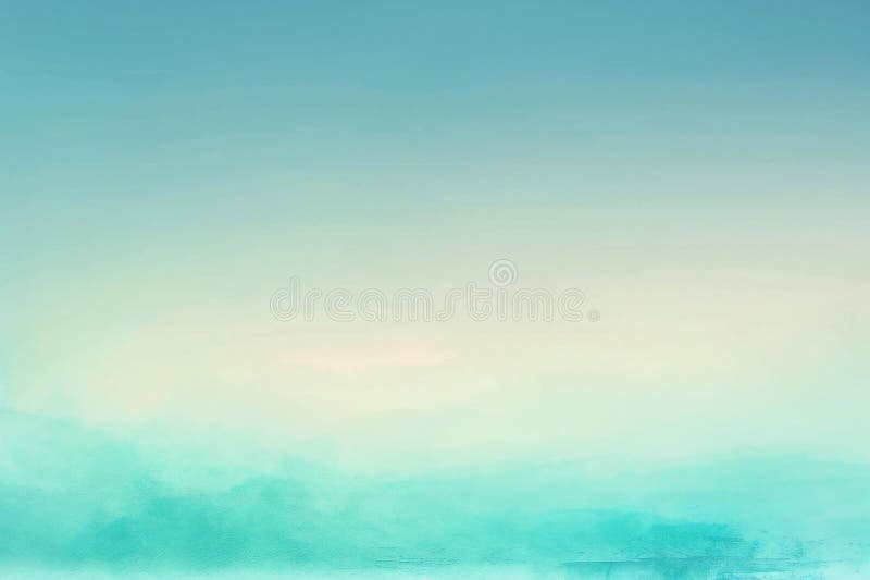 Light Blue and Mint Green Gradient Background, Simple, Minimalist, High ...