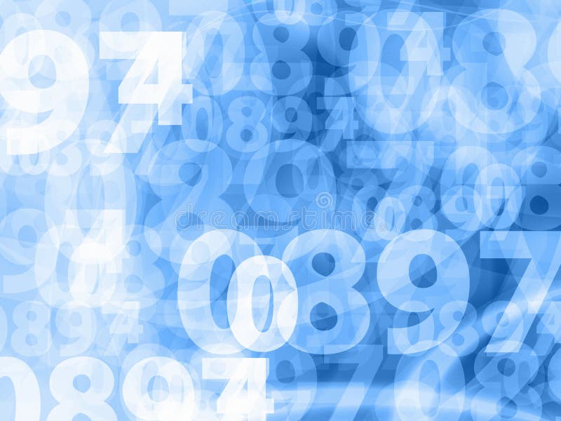 560+ Blue numbers background Free Stock Photos - StockFreeImages