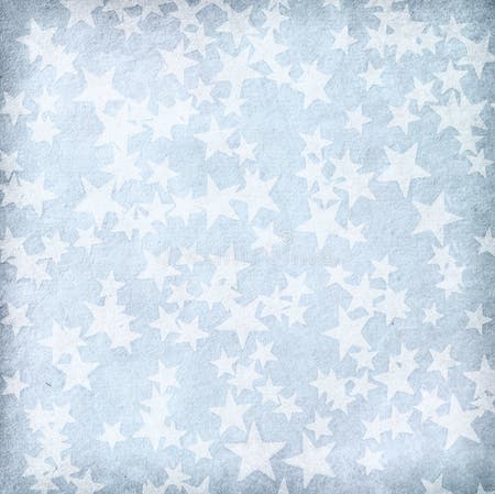 Light Blue Paper with Stars. Stock Image - Image of holiday, light ...