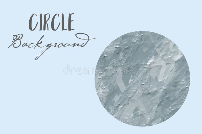 Light Blue Pastel Circle Background in Summer Stock Vector ...