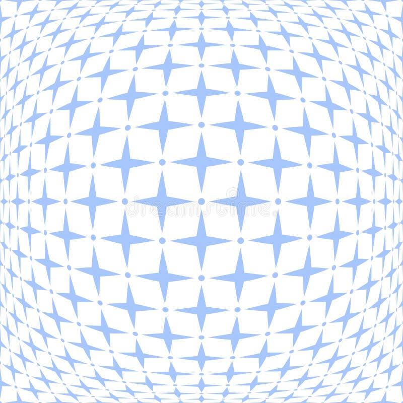 Light Blue Pattern with 3D Illusion Effect. Abstract Convex Square ...
