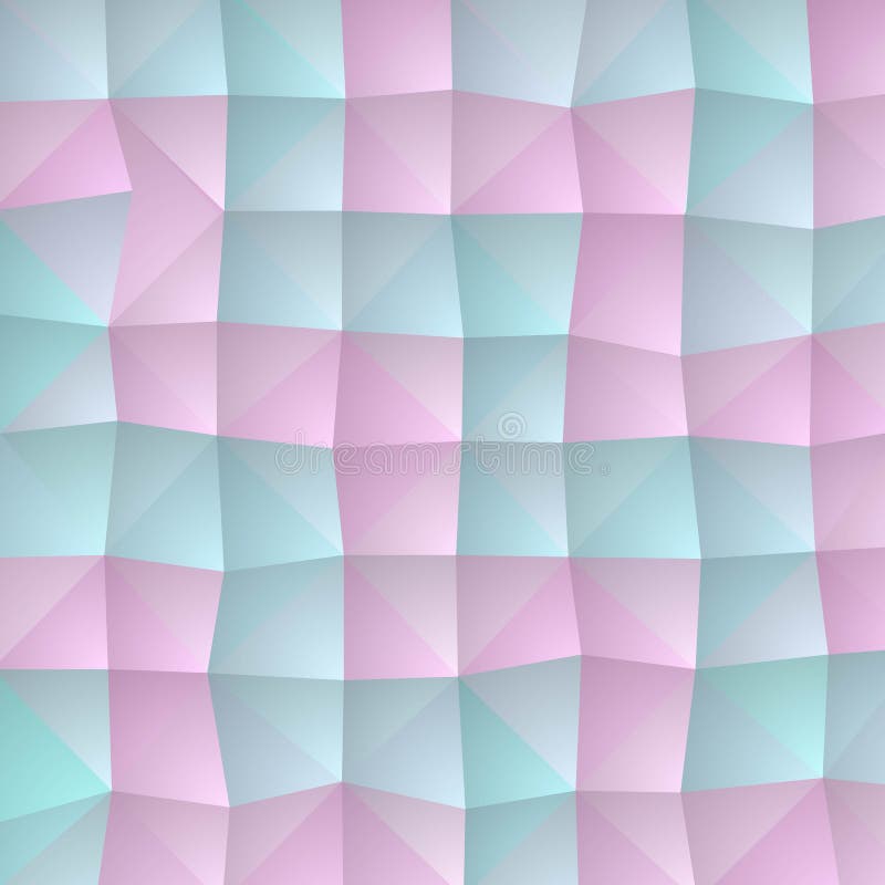 Light Blue Pink Hexagons Layout for Advertising. Eps 10 Stock Vector ...