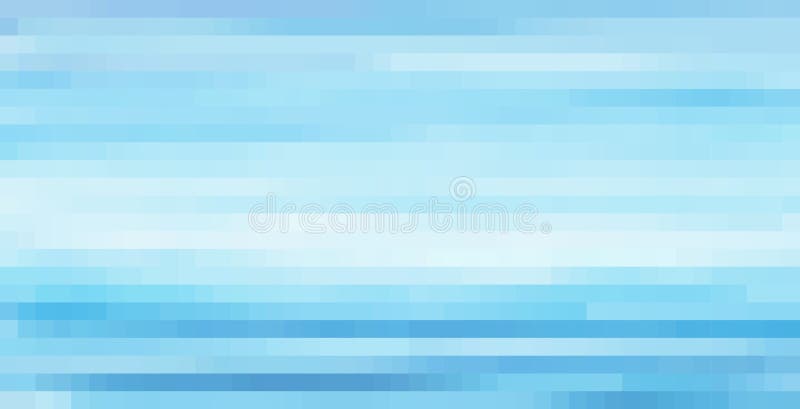 Light Blue Pixelated Background with Transitional Shades Stock Vector ...