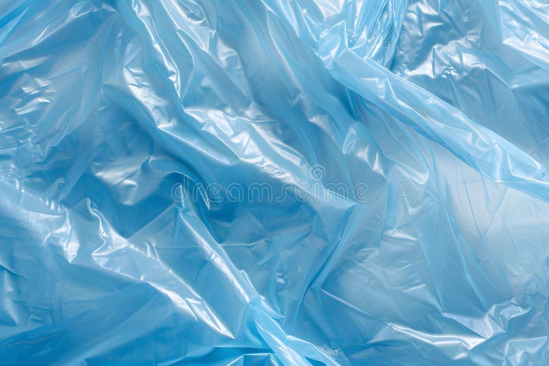 Light Blue Plastic Bag Texture Background Stock Illustration ...