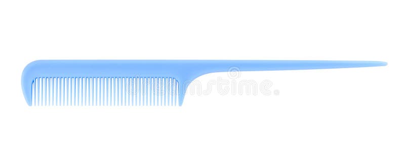 Light blue plastic comb stock image. Image of dimensional - 29755781
