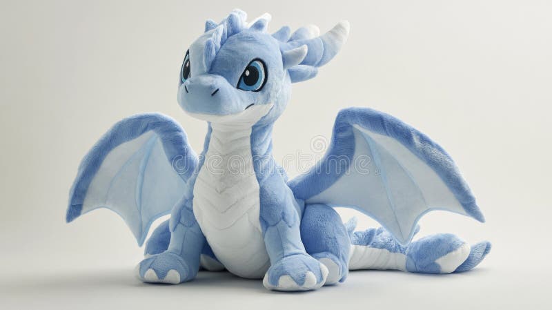 Light Blue Plush Dragon Toy Stock Illustrations – 19 Light Blue Plush ...