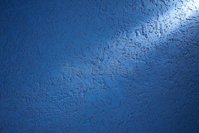 Light Blue Ray of Light Diagonally Lays on a Blue Structural Background ...