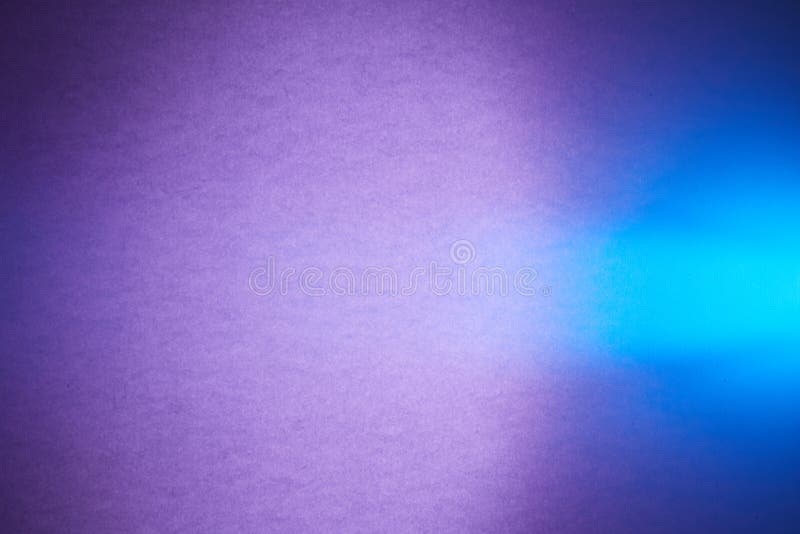 Light Blue Ray of Light Turns into a Textural Purple Cloud of Light on ...