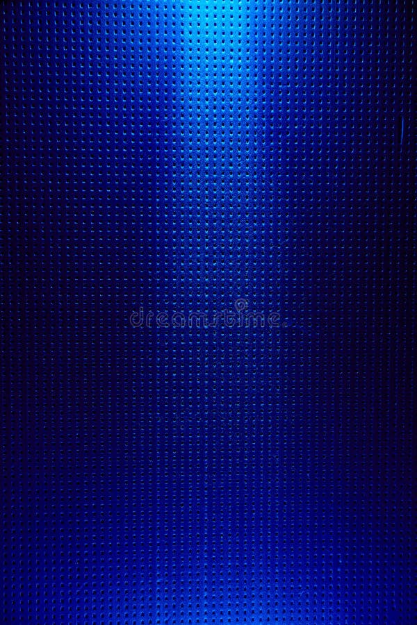 Light Blue Ray of Light with Scattering on a Blue Background To a Dot ...