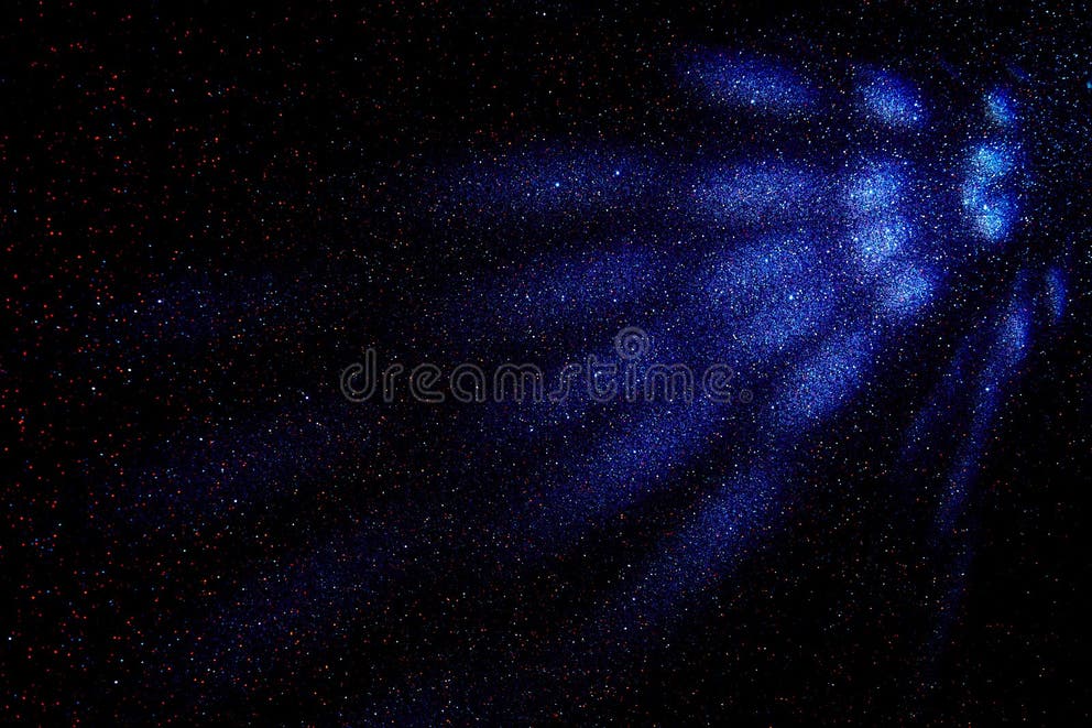 Light Blue Rays of Light on a Dark Background in Fine Red Grain Stock ...