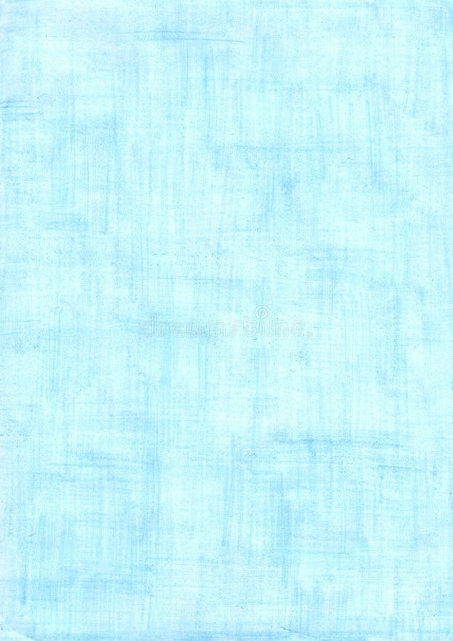 Light Blue Rectangle Sheet of Paper Colored with Pencil Stock ...