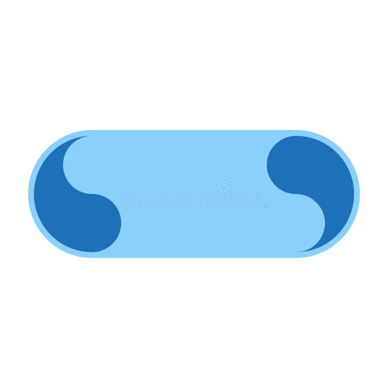 Abstract Empty Clean Rectangular Banner. Stock Vector - Illustration of ...