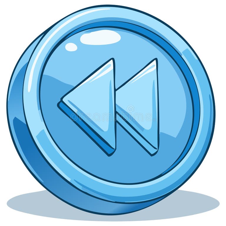 Rewind Vector Icon Stock Illustrations – 13,995 Rewind Vector Icon ...