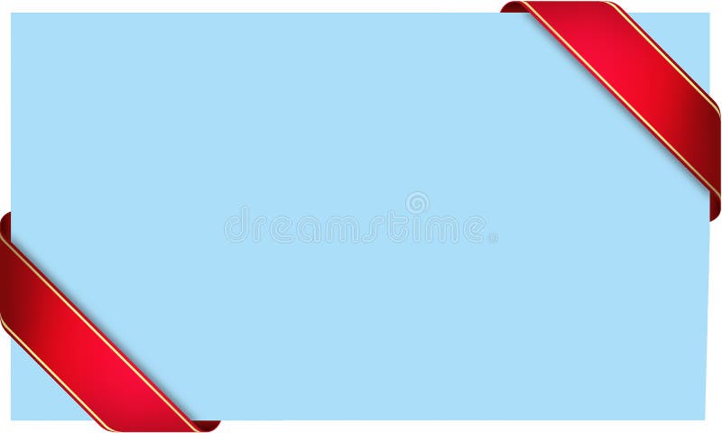 Light blue Ribbon stock illustration. Illustration of package - 22263327