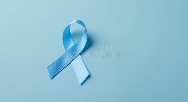 Light Blue Ribbon: Prostate Cancer Awareness Symbol, Hope & Support ...