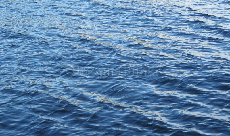 Light Blue River Water Surface with Ripples Stock Image - Image of calm ...