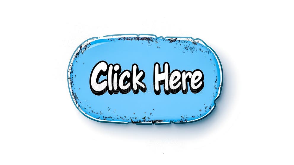 Click Here Button Showing Website Link and Online Sign Stock Photo ...