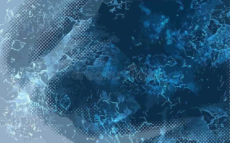 Blue Scribble World Globe Map Illustration Stock Vector - Illustration ...