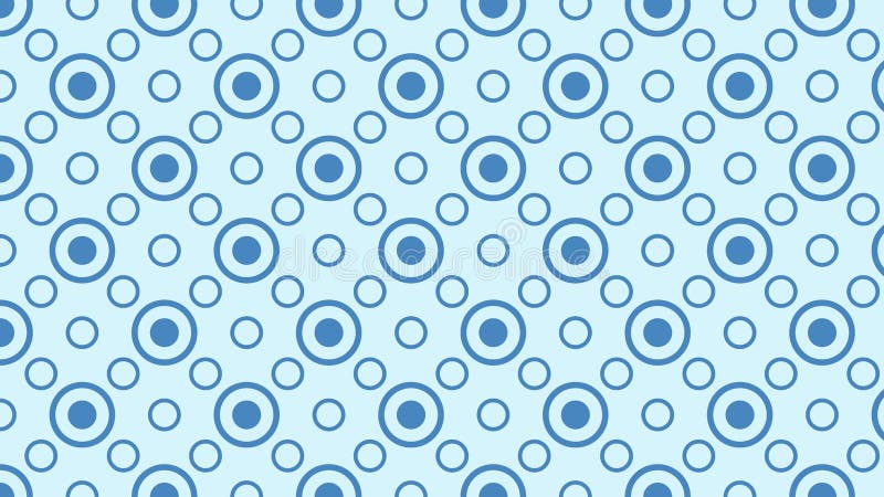 Light Blue Seamless Circle Background Pattern Illustrator Stock Vector ...